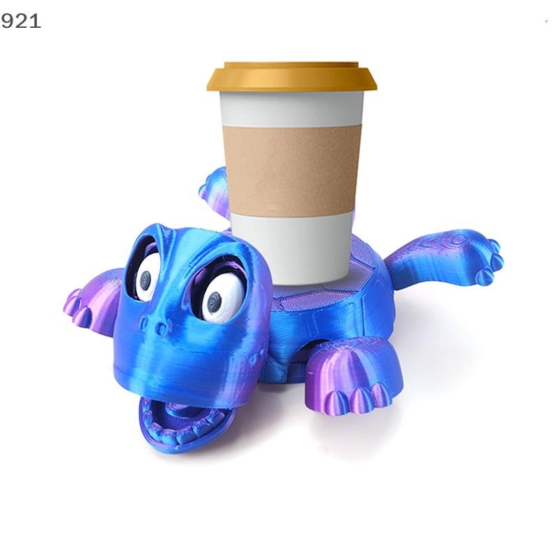 Nuannubbb Pancknick Turtle Turtle Coaster 3D พิมพ์ถ้วยฉนวนกันความร้อน ...