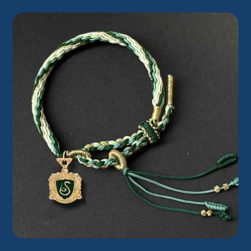 สร้อยข้อมือแบรนด์ Harry Potter Co Slytherin Gryffindor Four Colleges ...