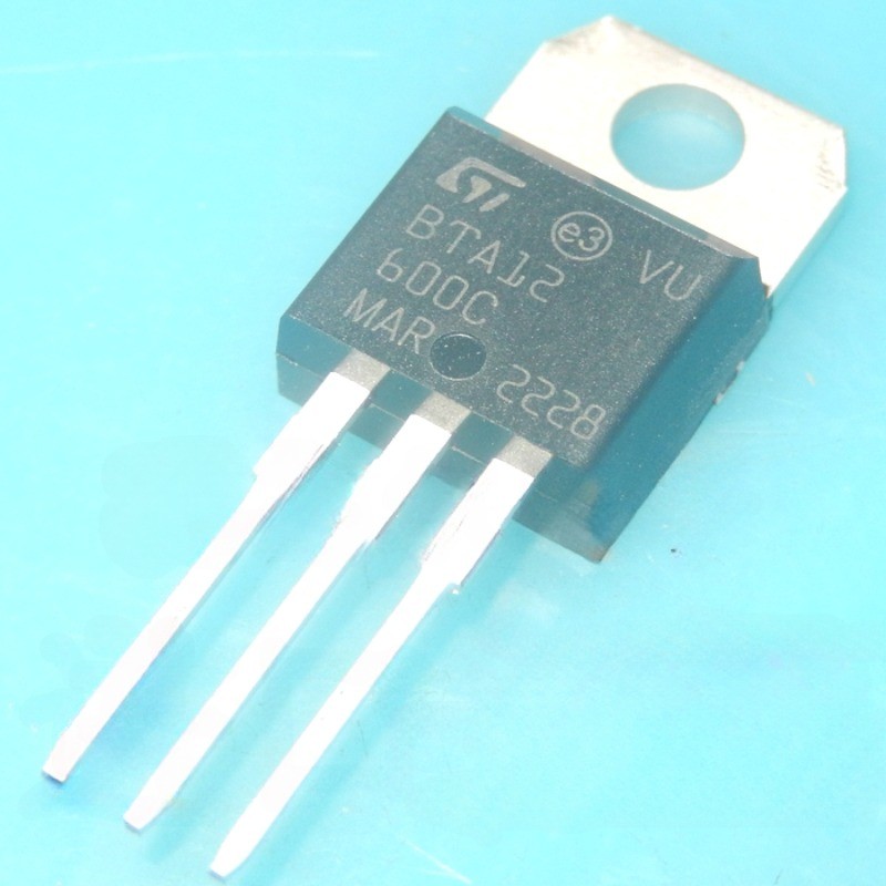 100% ใหม่นําเข้าเดิม BTA12 BTA12-600BRG BTA12-600B BTA12-600C TO-220 triac 12A 600V | Shopee ...