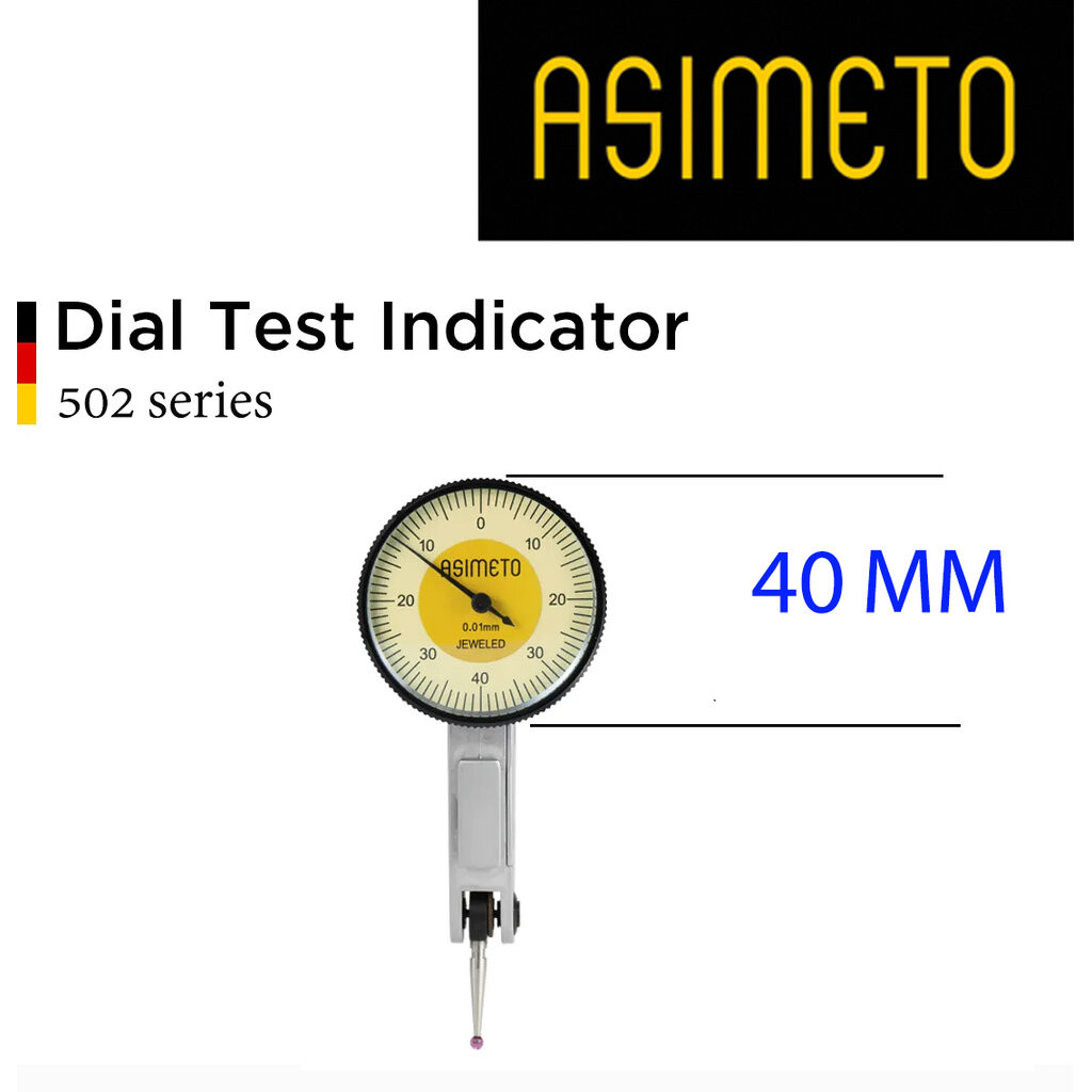 Asimeto ไดอัลเทส อินดิเคเตอร์ Dial Test Indicator หน้าปัดขนาด 40 มม ...