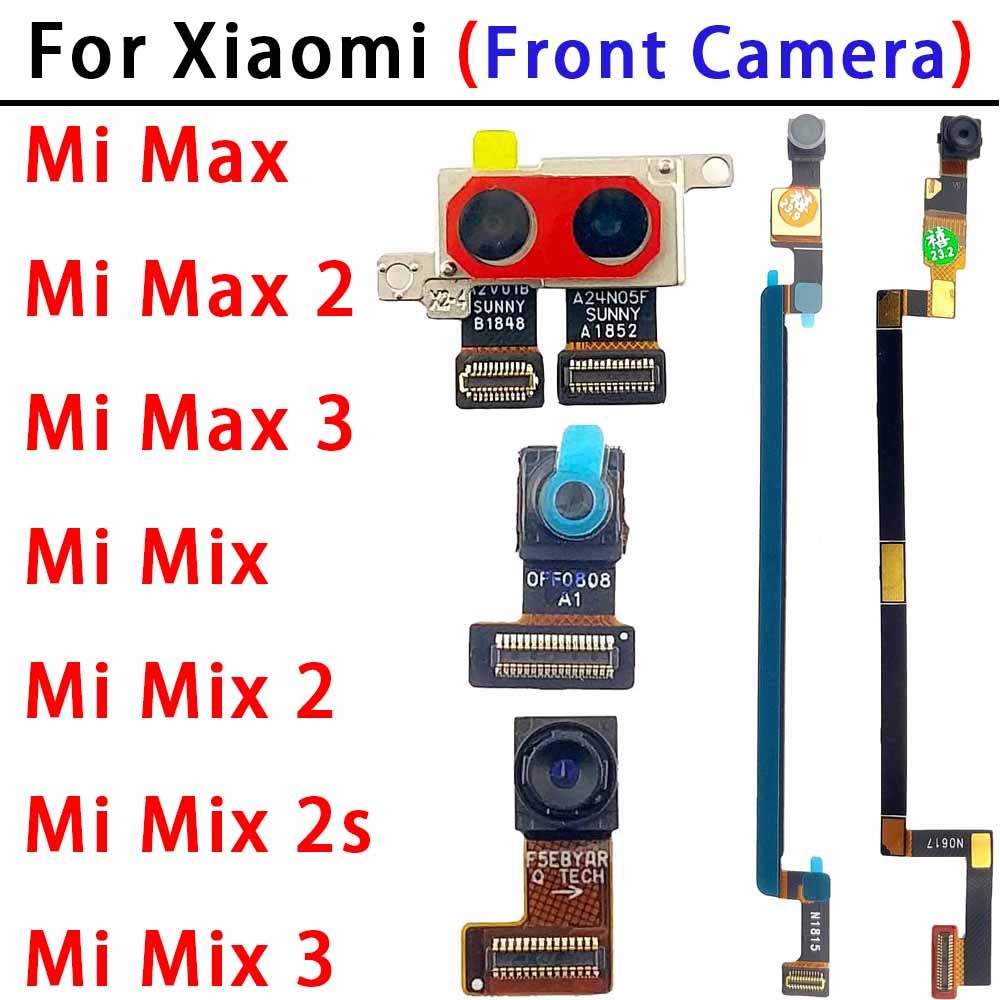 กล้องหน้าเดิมสําหรับ Xiaomi Mi Max Mix 2 2s 3 MiMax Max2 Max3 Mix2 Mix2s Mix3 Facing Frontal ...