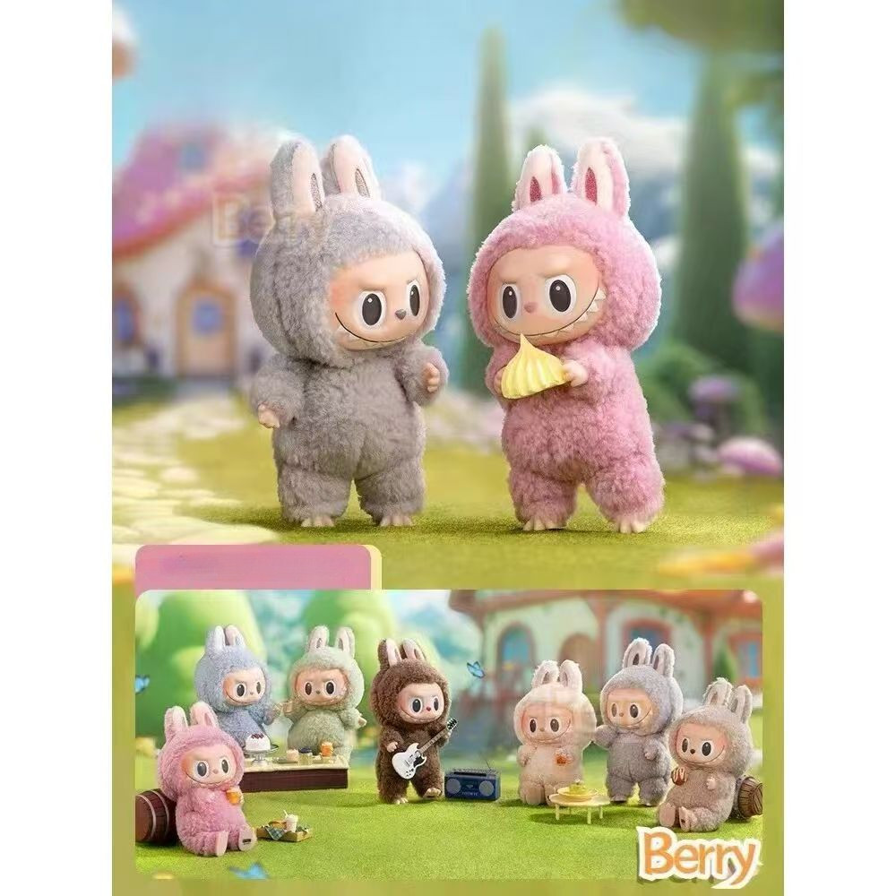 Popmart Pop mart THE MONSTERS Cardiac Macaron labu ตุ๊กตาไวนิล Hand ...