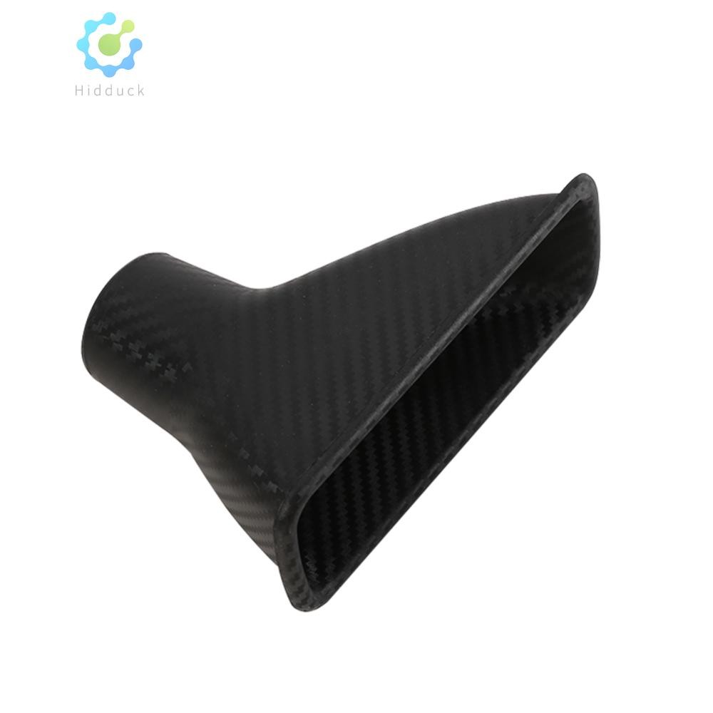 คาร์บอนไฟเบอร์ดูกันชนหน้ารถ Turbo Air Intake Pipe Air Funnel Kit ...