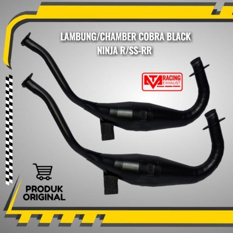 ส่วนลด LAMBUNG/CHAMBER NINJA R/SS-RR COBRA BLACK SERIES | Shopee Thailand