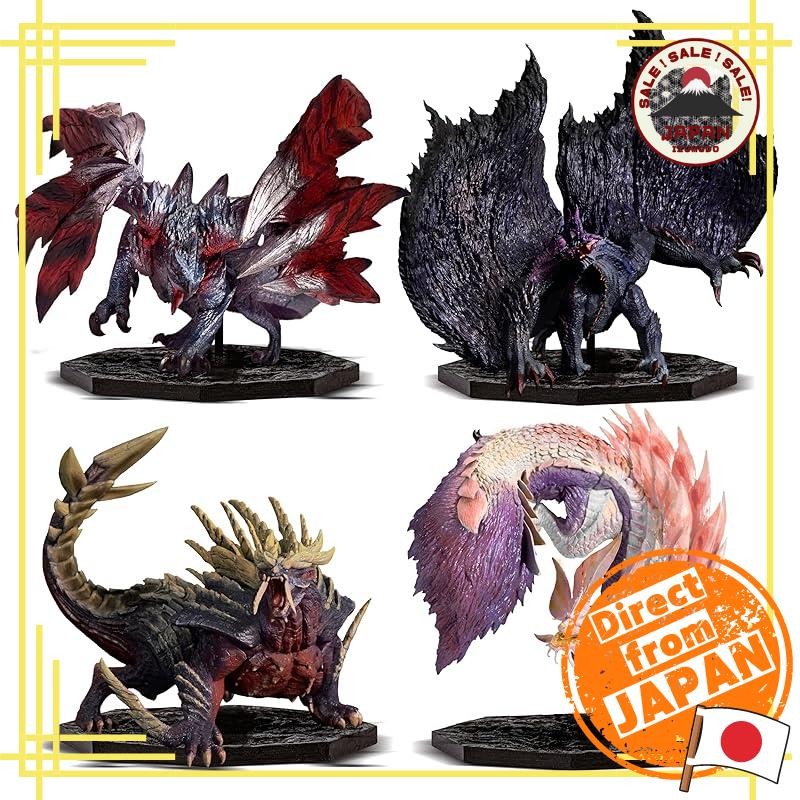 Capcom FIGURE BUILDER CUBE MONSTER HUNTER 4 ฟิกเกอร์ชุดกล่อง (Gore ...