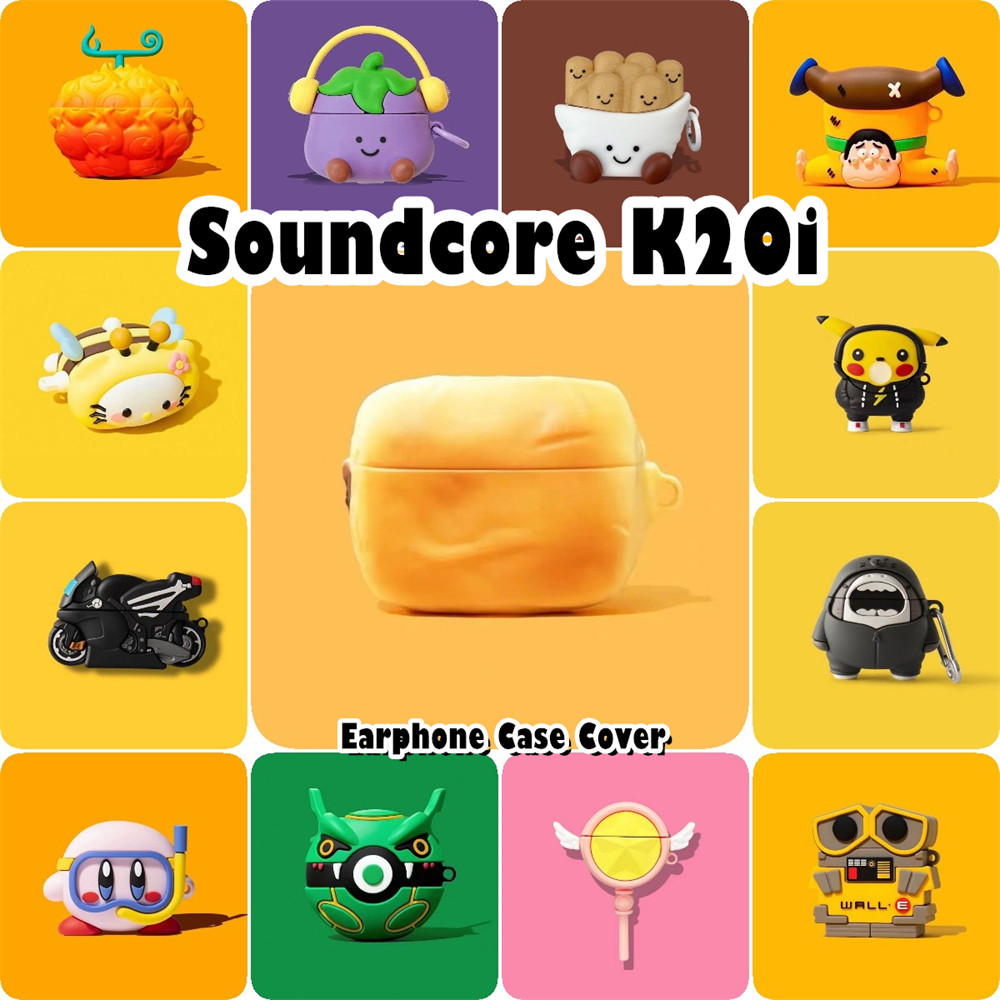 ส่วนลดสําหรับ Soundcore K20i Case Casing Soft Silicone Headphone Case การ์ตูนที่น่าสนใจ NO.3 ...