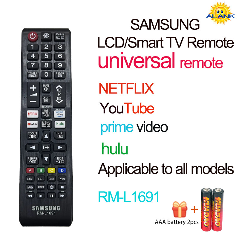 [ALANK] รุ่นทั่วไป Universal Remote รีโมททีวี SAMSUNG SMART LCD TV RM ...