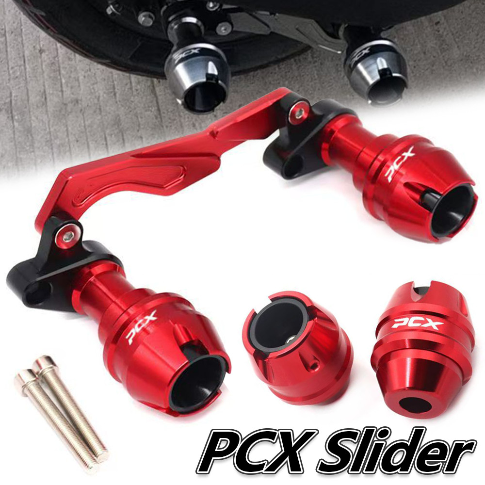 Pcx 160 PCX150 Slider CNC อลูมิเนียมล้อหน้าเพลาส้อม Crash Sliders กันตก ...