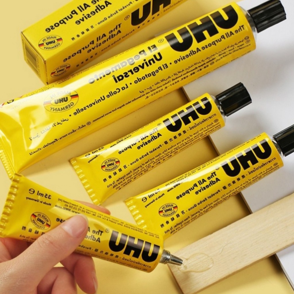 💙 กาว UHU กาวใส glue ยึดติด ซ่อม DIY งานฝีมือ ซ่อมรองเท้า อเนกประสงค์ สารพัดประโยชน์ รุ่นอัพเกรด ...