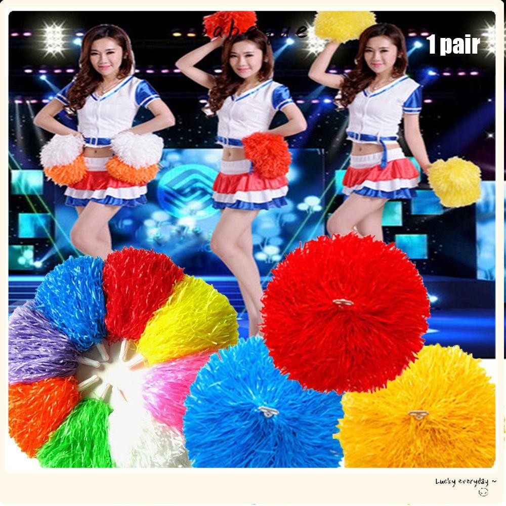 BABEQUE 1 คู่เชียร์เชียร์บอล 2 สไตล์ Fancy Double hole handle Club ...