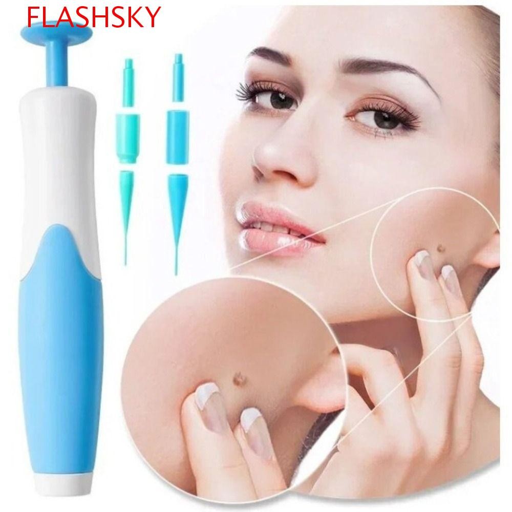 FLASHSKY Auto Micro Skin Tag Remover อุปกรณ์, สุขภาพ 2 in 1 Mole Stain ...