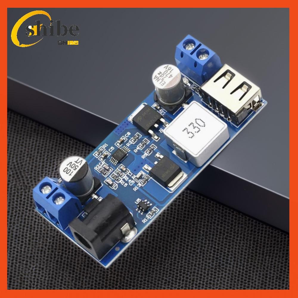 [shibell01.th] Dc-dc 24V/12V ถึง 5V 5A Step Down Power Supply Buck Converter USB ปรับได้ ...