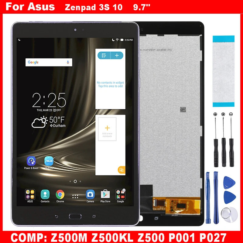 Aaa สําหรับ Asus Zenpad 3S 10 Z500M Z500KL Z500 P001 P027 9.7 "จอแสดงผล ...
