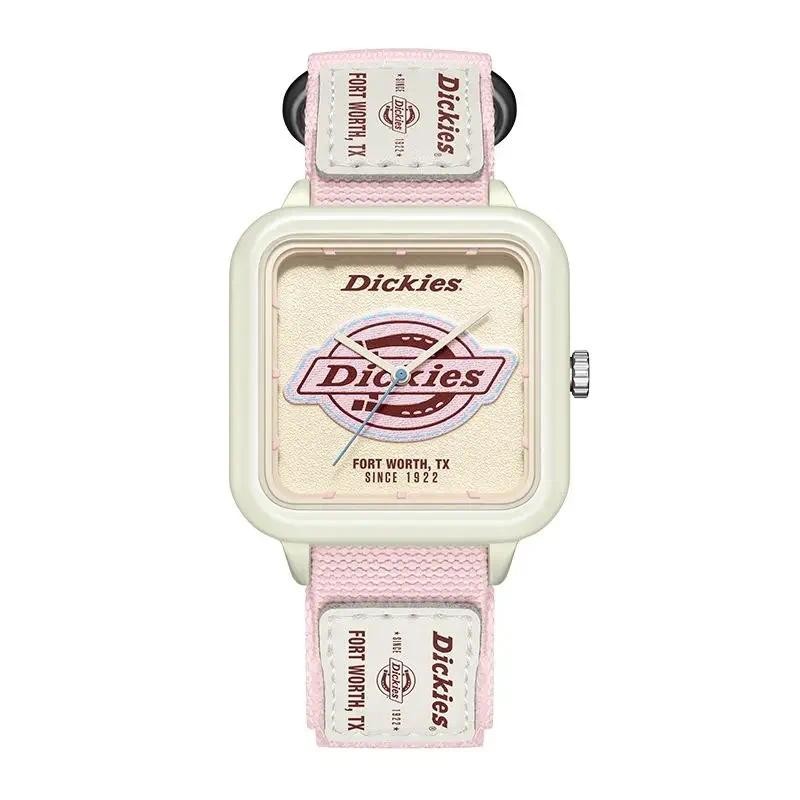 ของแท้ Dickies Square Watch สายไนลอนนักเรียนกีฬาควอตซ์ CL-607 | Shopee Thailand