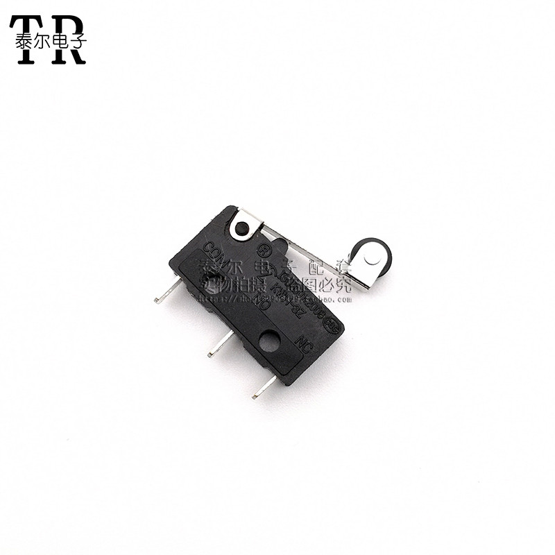 Kw11-n KW12 5A/250V 3-Pin Stroke Switch Mini Pulley พร้อมที่จับ Micro ...