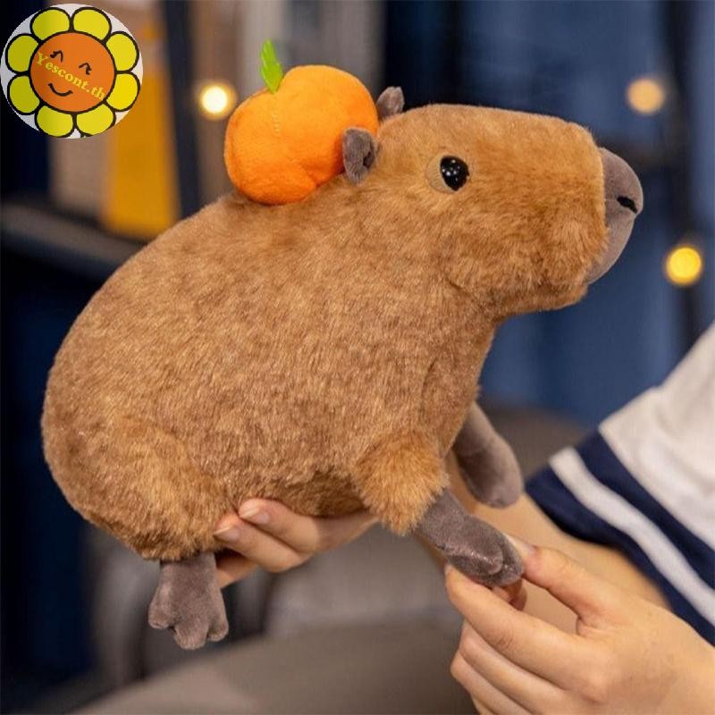 Yescont Kabibara ตุ๊กตาของเล่นการ์ตูนพิมพ์ตุ๊กตาตุ๊กตาหมอนนอนน่ารักปุย ...