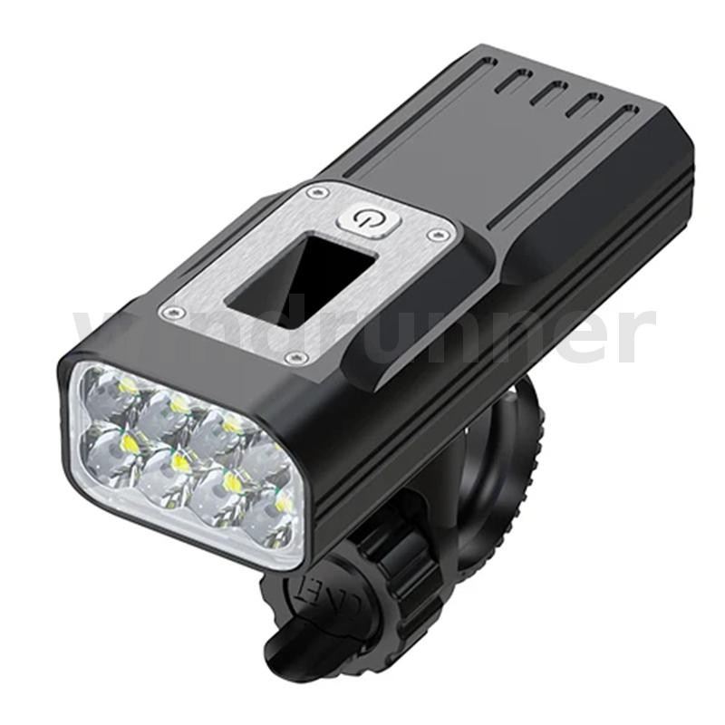 Natfire GTR60 ไฟจักรยานที่มีประสิทธิภาพจอแสดงผล OLED 10000mAh ไฟหน้า ...