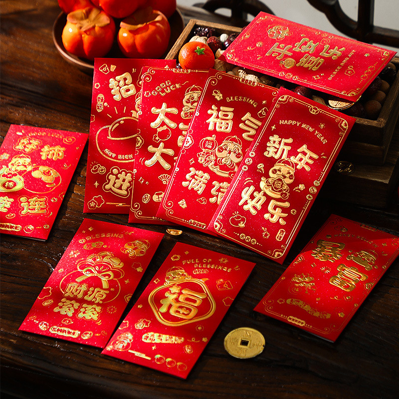 ของขวัญ Red Packet Seal 2025 ปีงูกระเป๋าจีนเทศกาลฤดูใบไม้ผลิใหม่ ...