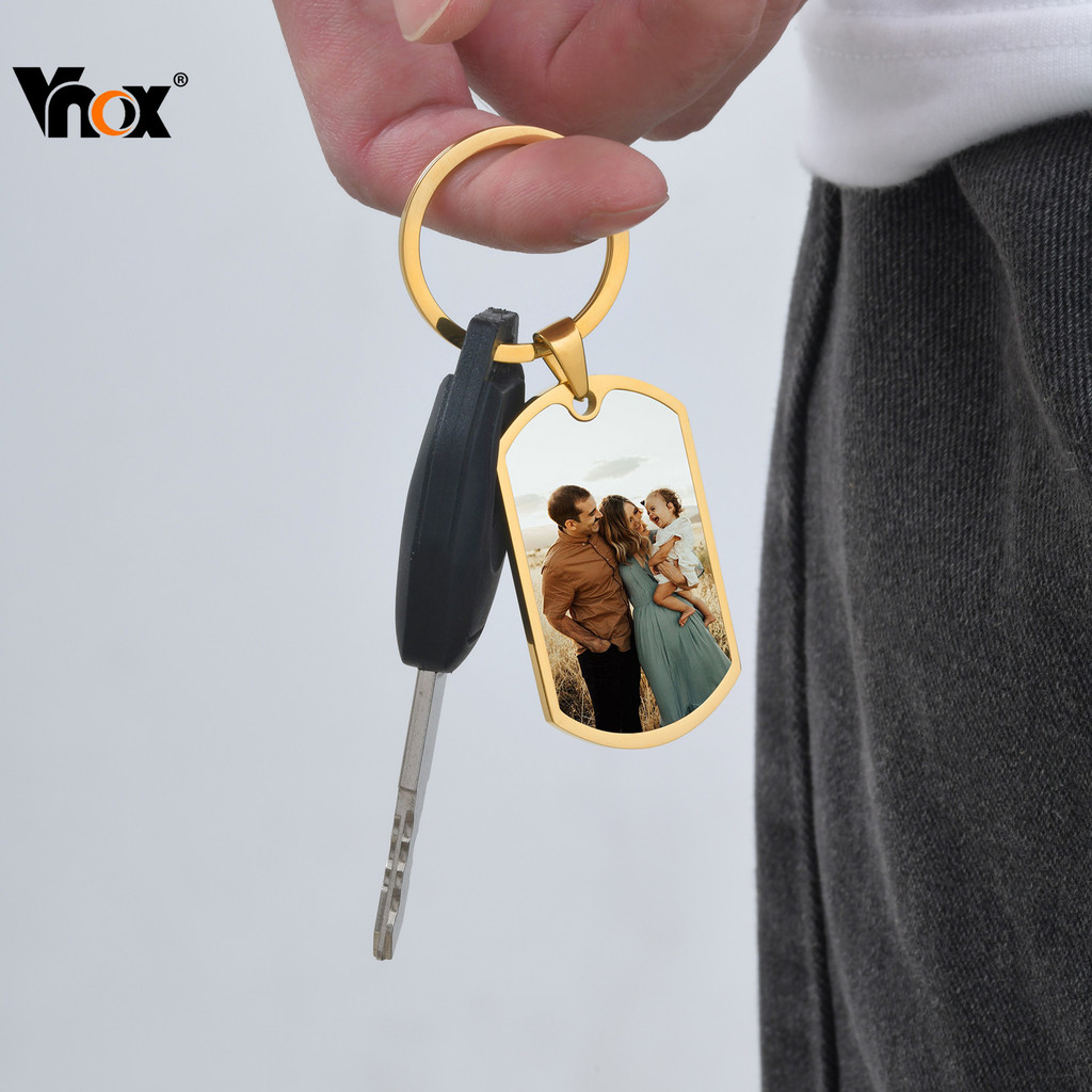 Vnox ผู้ชายปรับแต่งชื่อแกะสลักที่กําหนดเองภาพครอบครัวจี้สร้อยคอ,รูปภาพ ...