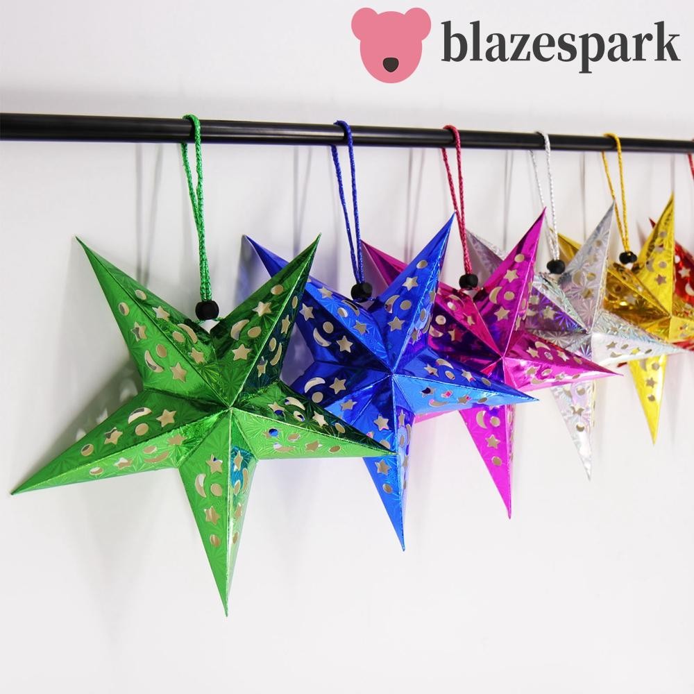 Blazespark เทศกาลโคมไฟ DIY 30 ซม./45 ซม.โคมไฟ Christmas Party วันเกิดแขวนตกแต่ง | Shopee Thailand