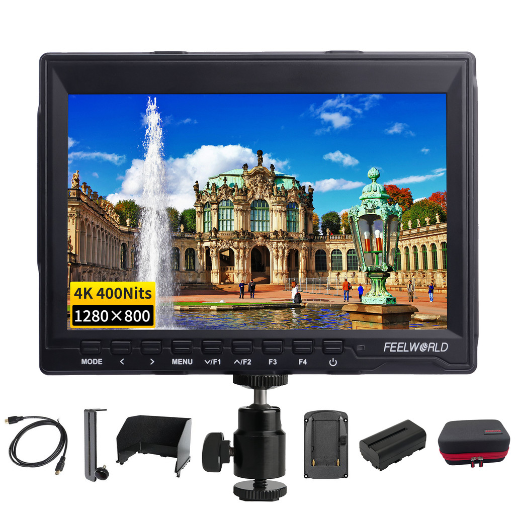 Feelworld FW759 7 นิ้วกล้อง Field monitor Video monitor 1280 * 800 ...