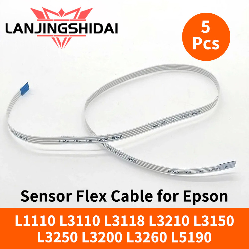 5 ชิ้น 4pins Sensor Flex สําหรับ Epson L1110 L3110 L3210 L3150 L4160 ...