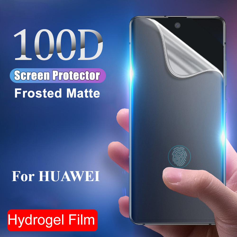 Huawei P20 P30 Pro P40 Nova 5T 7 7Se Y7 Y9 2019 Y5P Y6P Y9 Prime Y9s เนื้อด้าน ฟิล์มไฮโดรเจล ...