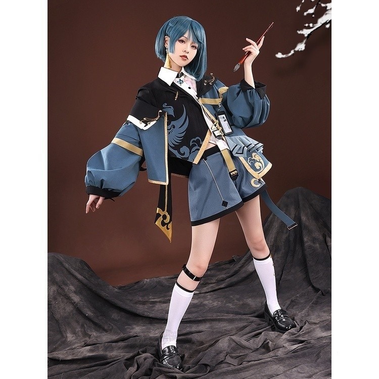 1/3delusion Genshin Impact คอสเพลย์ Xing Qiu เครื่องแต่งกาย | Shopee ...