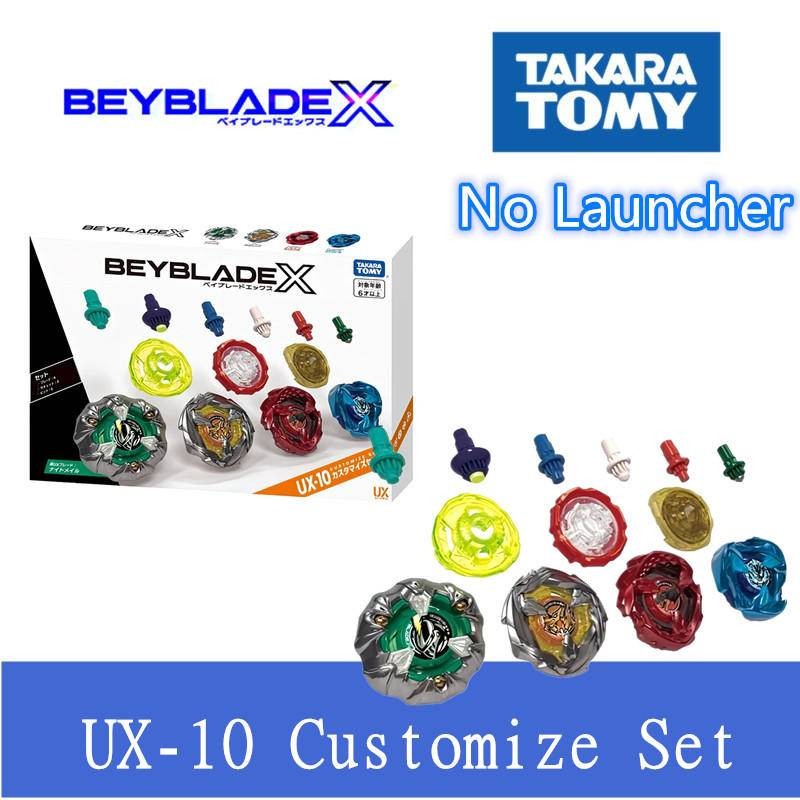 Original Takara Tomy Beyblade-X Booster UX-10 Customize Set U Spinning ...