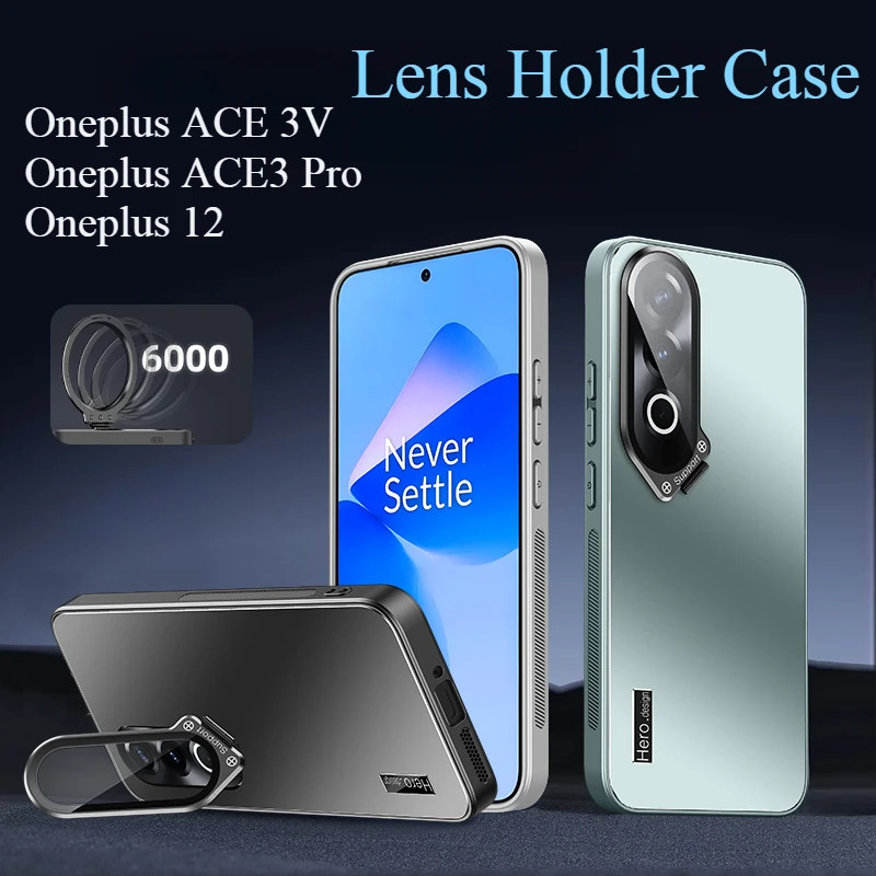 เลนส์สําหรับ Oneplus ACE 3V 12 ACE3 Pro Matte PC กล้องป้องกันสําหรับ Oneplus ACE 3V กันกระแทกกัน ...