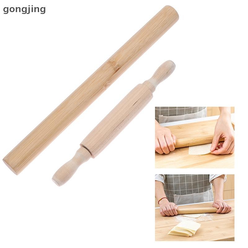 Gong Rolling Pin ไม้เนื้อแข็ง Non Pressing Stick Baking Dough ...