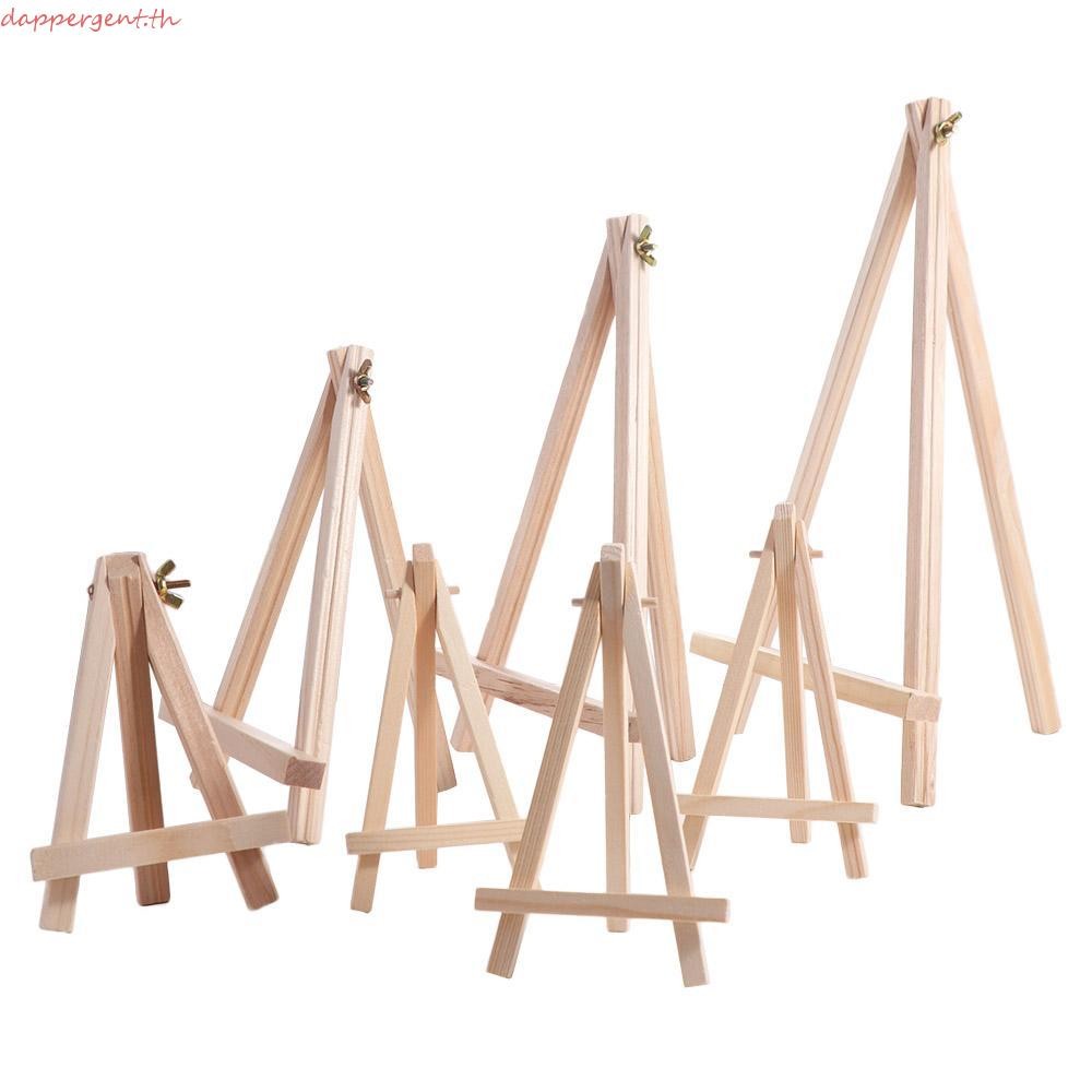 ขาตั้งขนาดเล็กไม้ DAPPERGENT, ขาตั้งจอแสดงผลสามเหลี่ยมพับได้ขนาดเล็ก, ภาพวาดพับและร่างแบบพกพา ...