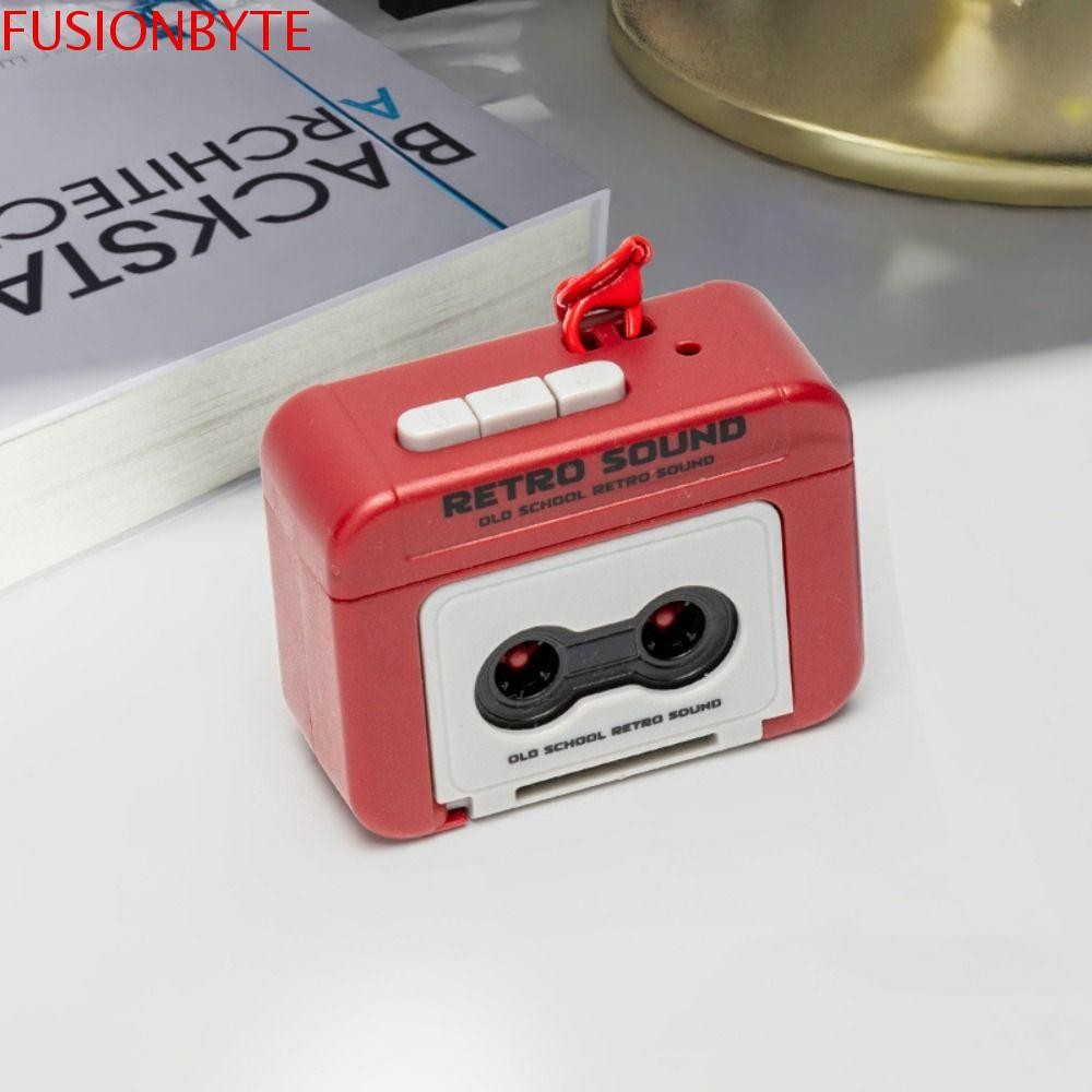 FUSIONBYTE ผู้ถือพวงกุญแจติดผนัง, Cassette Recorder กล่องเก็บเพลง Key Chain,ที่มีประโยชน์ Mini ...
