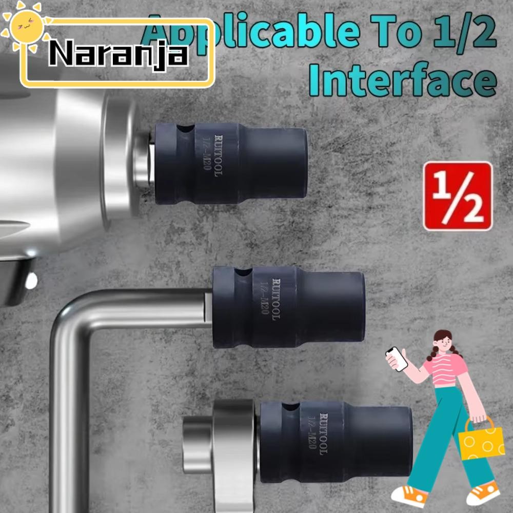 NARANJA 1/2 "Square Hole Taper Socket, M6-24 Quick Change Thread Taps Tap Die Socket Adapter,ทน ...