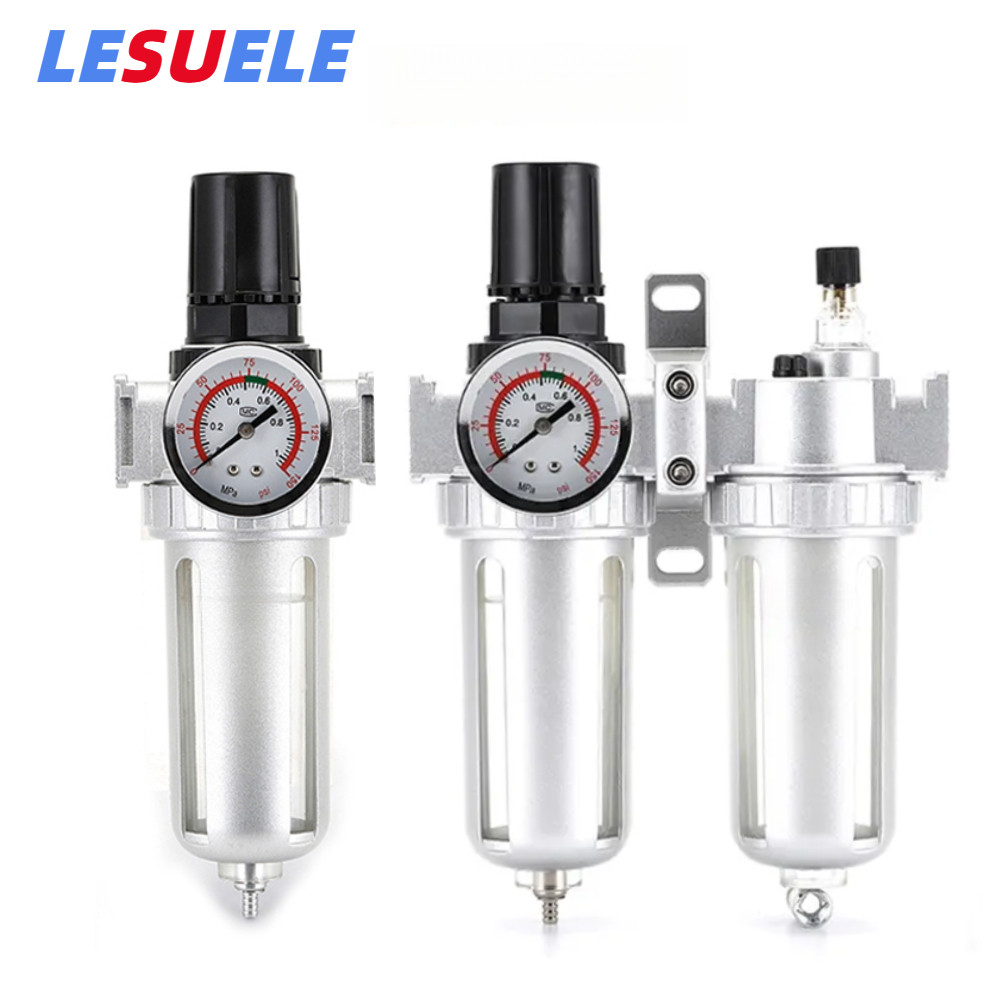 Sf Series Air Source โปรเซสเซอร์ Duo SFC200/300/400 ส่วนประกอบนิวเมติกน้ํามัน Water Grid Dual ...