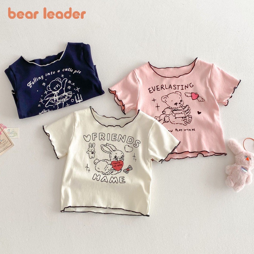 หมีผู้นําฤดูร้อนใหม่สาวน่ารักจดหมายการ์ตูนสัตว์พิมพ์ด้านบนเกาหลีรุ่น 1 ...