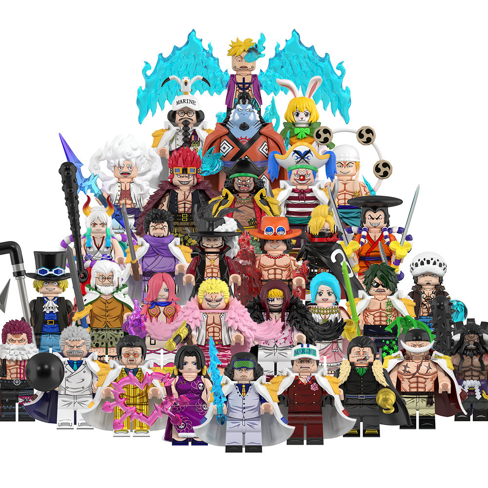 [สวัสดี1194] เข้ากันได้กับ Lego One Piece Series Jora Kor My Hawke ...