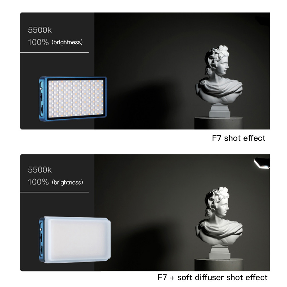 LED Camera Fill Light 3000mAh วิดีโอ RGB แบบชาร์จไฟได้สำหรับการถ่ายทอด ...