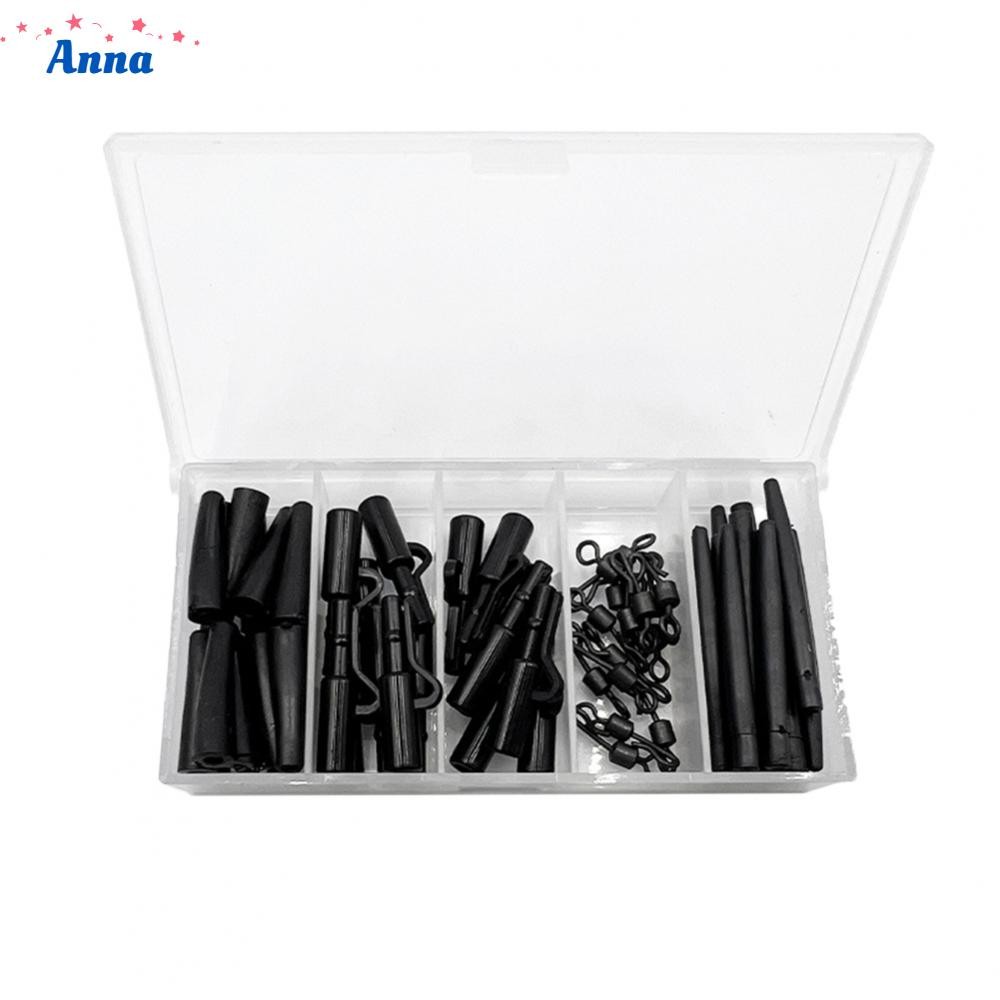 【Anna】Clip Snap Swivel Tail Anti Tangle Sleeve Carp Rig Fishing ...