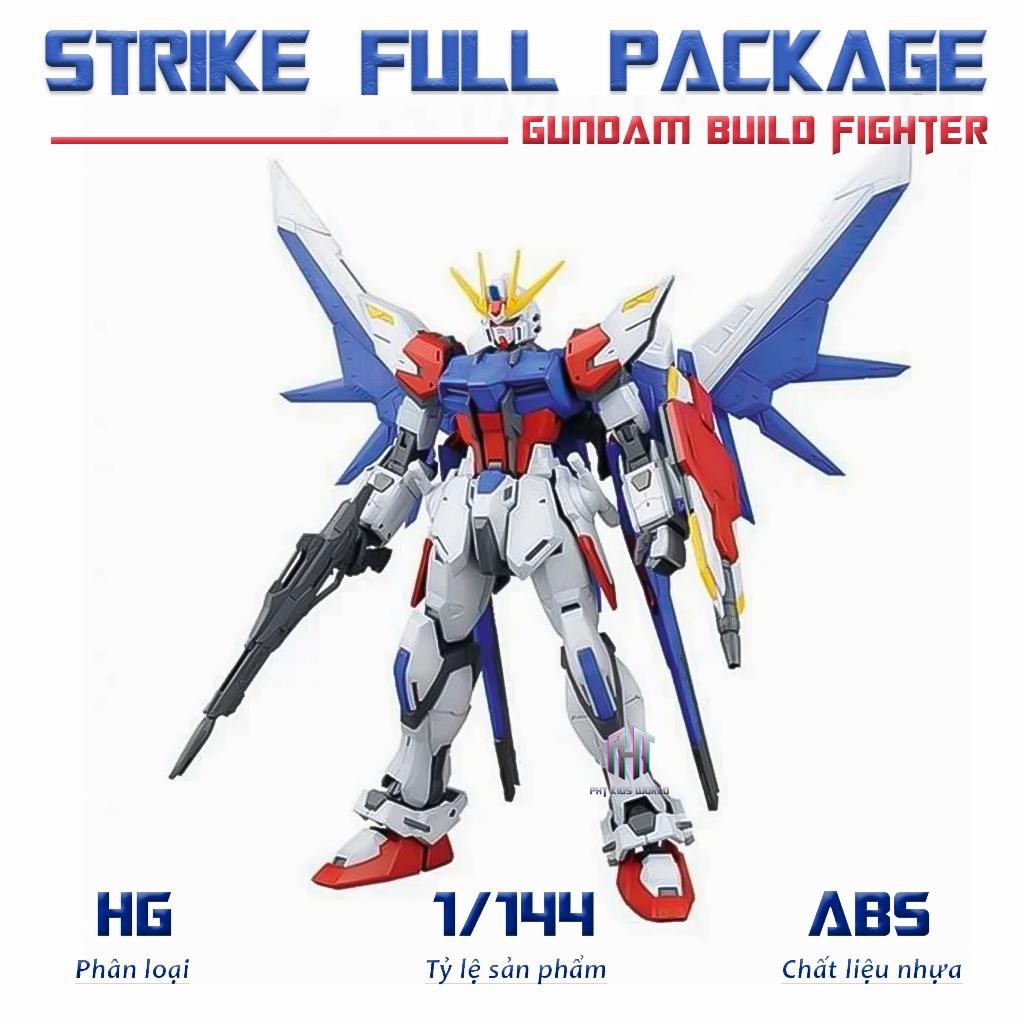 Hg Build Strike Gundam Full Package Assembly Model, 1/144 Plastic Model ...