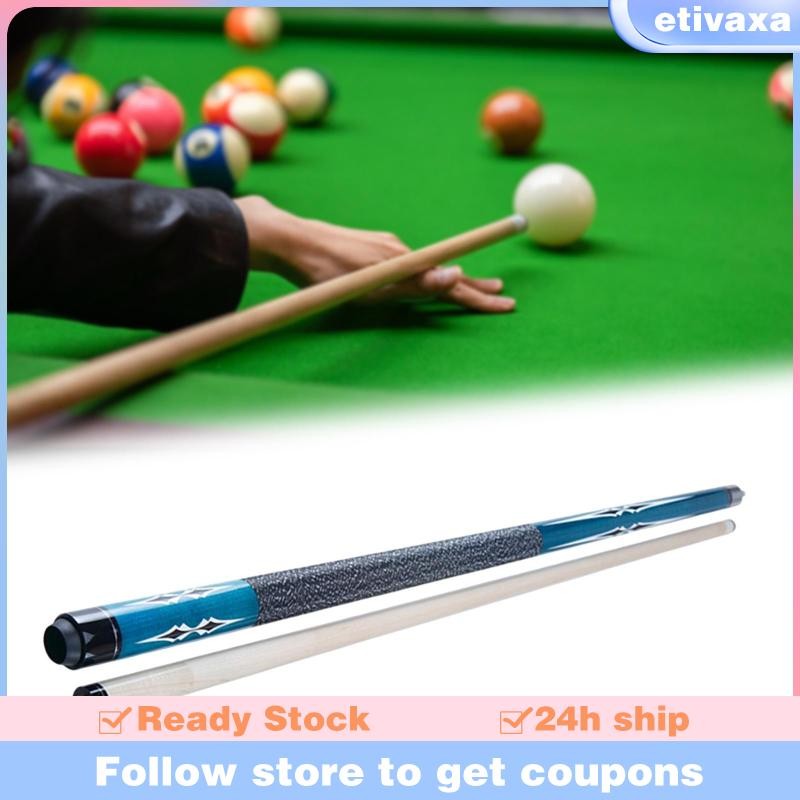 [Etivaxa] Pool Cue Pool Stick Break Jump Cue Two Section Wood Billiard ...