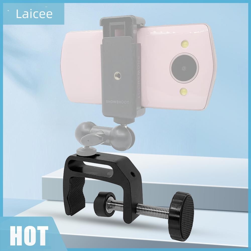 [Laicee.th] 2 ชิ้นการถ่ายภาพ Universal C-Clamp พร้อมรูเกลียว 1/4 นิ้ว-20 และ 3/8 นิ้ว-16 ...