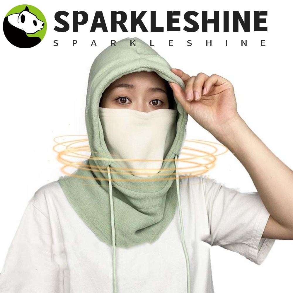 Sparkleshine Masks Hood Beanies, Cold-proof Windproof ขนแกะ Balaclava ...