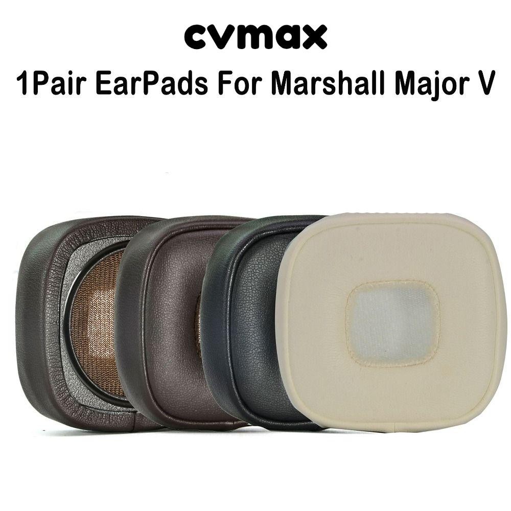 Cvmax 1 คู่แผ่นรองหูฟัง,ฟองน้ําโฟมโปรตีนหนังแผ่นรองหูฟัง,อะไหล่ซ่อมนุ่มเปลี่ยนแผ่นรองหูฟัง ...