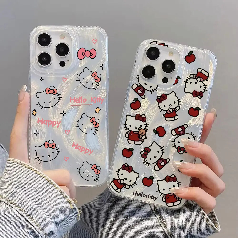 Hello Kitty Cat KTปลอกสําหรับOPPO A3 Pro A3X A60 A5 Pro A98 A78 A52 A92 ...