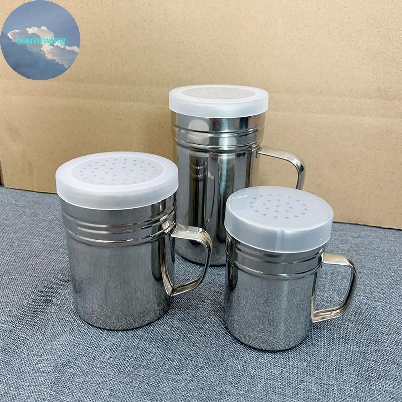 Warmwing 1 ชิ้นเครื่องมือห้องครัวพร้อมที่จับ Shaker พริกไทยน้ําตาลเกลือสแตนเลส TH | Shopee Thailand