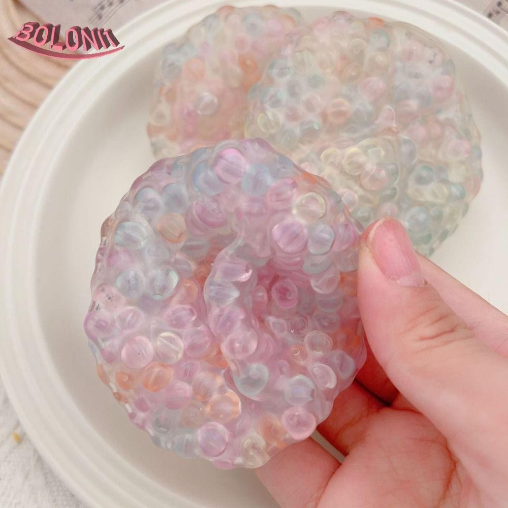 BO ของเล่นบีบมุก, หินลูกปัด Squishy Pearl Noisy Ball ของเล่น, Mochi ...
