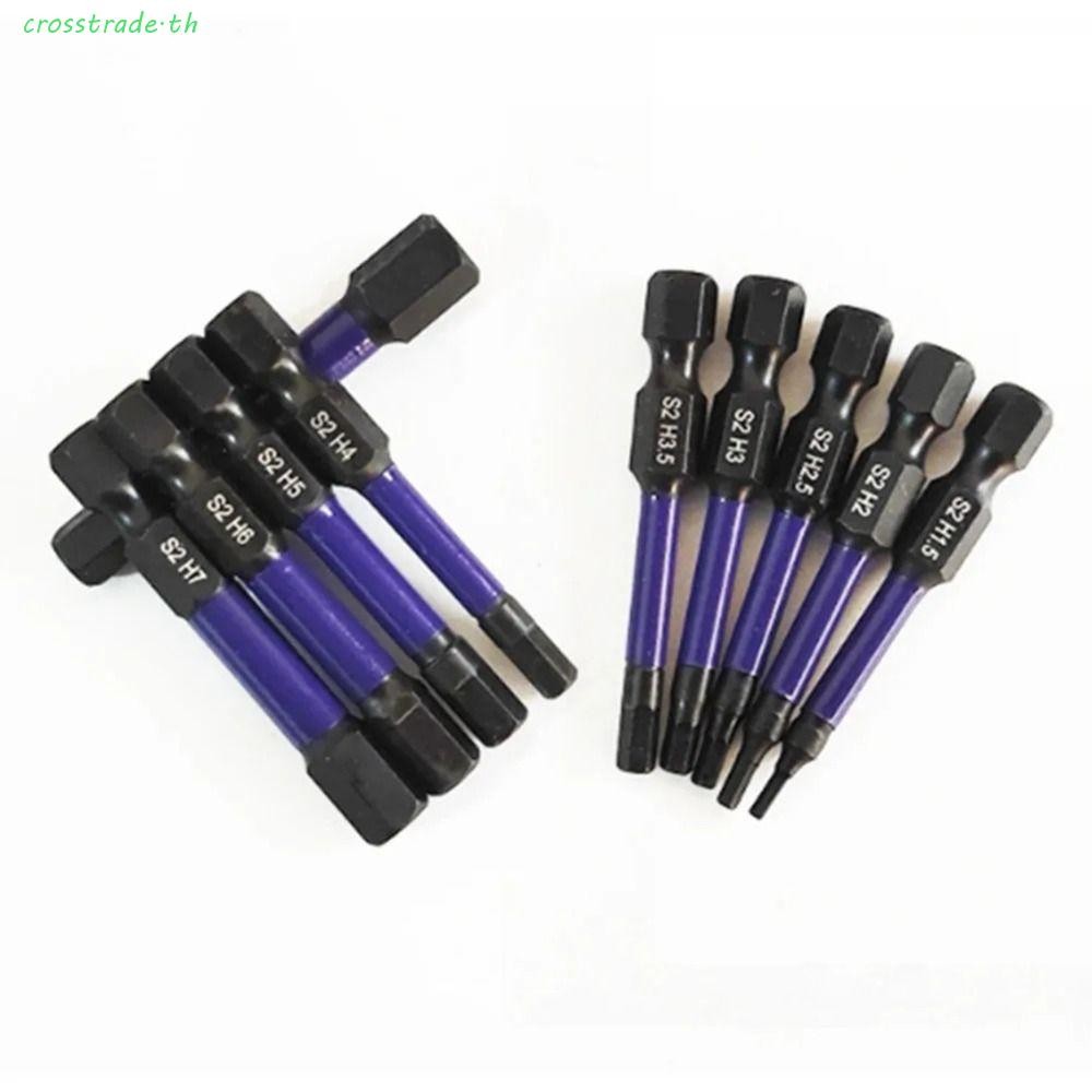 CROSSTRADE Hex หัวประแจสว่าน, Impact Driver Quick Release Shank สกรูอะ ...