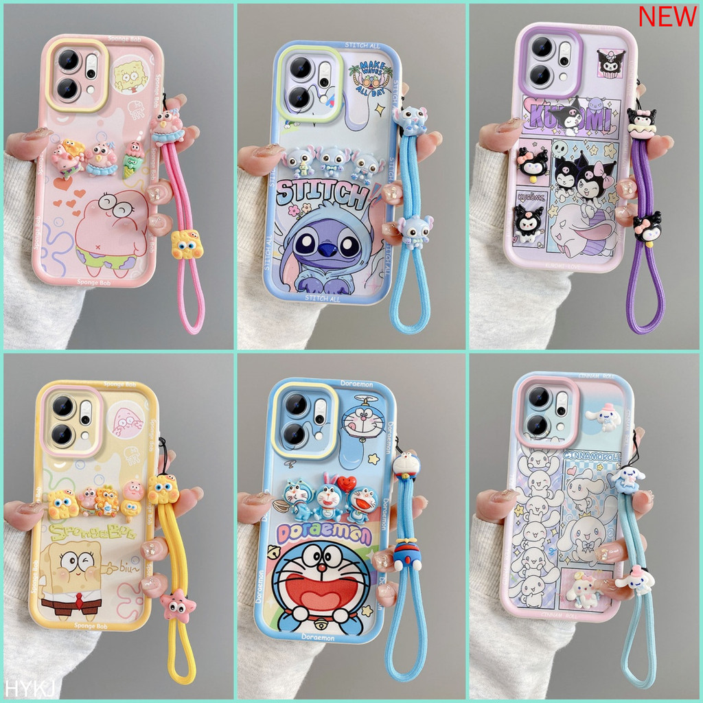เคส OPPO RENO 14 PRO 5G Anti fall อะนิเมะการ์ตูน TPU ซิลิโคนอ่อนนุ่ม 3D ...