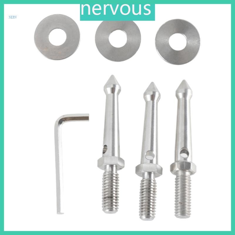 Nerv 3 ชิ้นแพ็ค 3 8 นิ้วสกรูเกลียว Spikes 80 มิลลิเมตร Ground Spikes ...